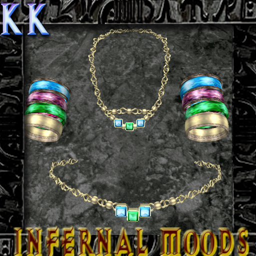Second Life Marketplace - KK Jewelry: Gold Bangles