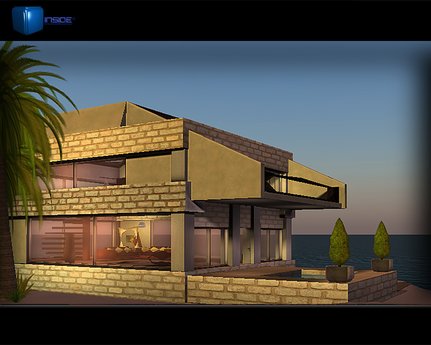 Second Life Marketplace - JEWEL - *MESH* FULL FURNISHED HOUSE SKYBOX ...