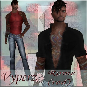 Second Life Marketplace - Vyperz - Rome (red)