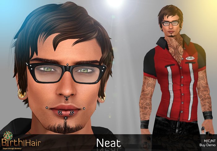 Second Life Marketplace - *Birth* Neat Hair - Demos
