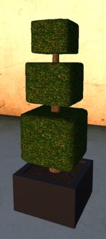 Second Life Marketplace - Set of 3 Topiary Trees