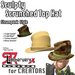 Second Life Marketplace - *SRL - Sculpty Scrunched Top Hat (box)