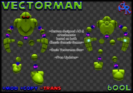 Second Life Marketplace - (S&N) Vectorman