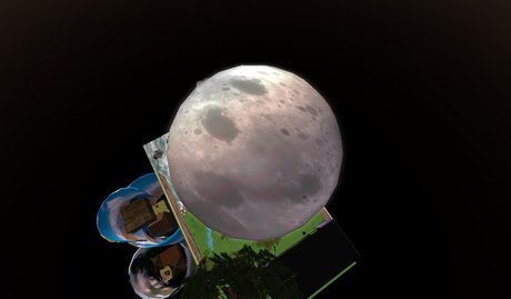 Second Life Marketplace - opened and closed moon skybox 64x64