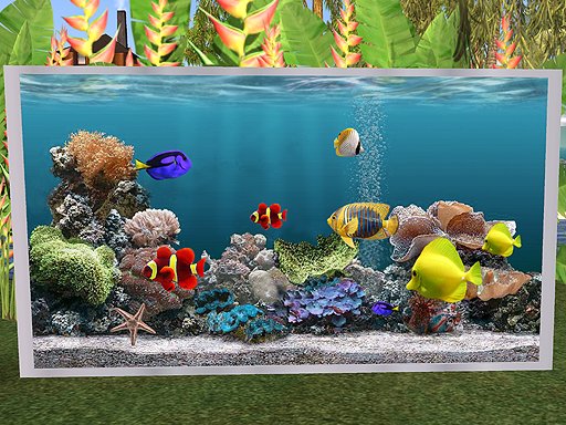 Second Life Marketplace - Salt Water Reef Aquarium