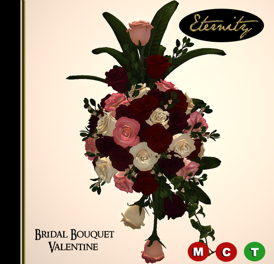 Second Life Marketplace - .::J&K::. Eternity Bridal Bouquet [Valentine]