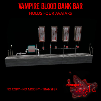 Second Life Marketplace - Mindshift - Vampire Bar - Blood Bank Bar