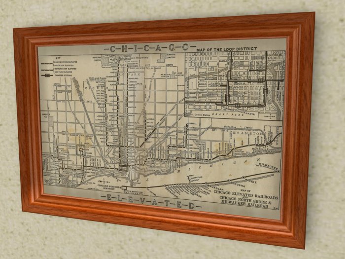 Second Life Marketplace - Map (with extra features): CTA - Chicago ...