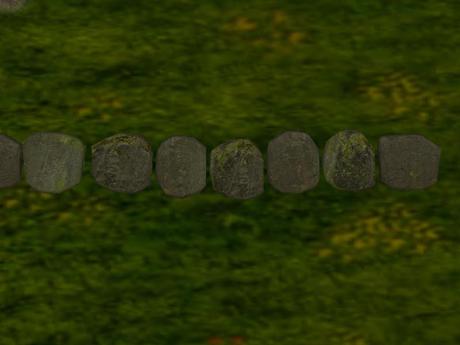 Second Life Marketplace - Mossy Path Dark: 10m straight section (One of ...