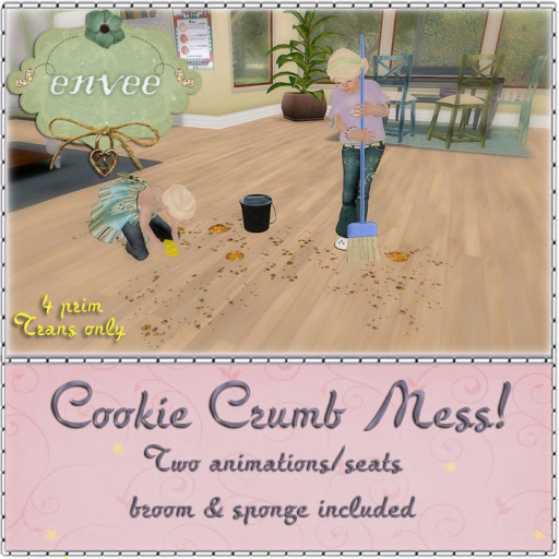 Second Life Marketplace - {eNVee} Cookie Crumb Mess