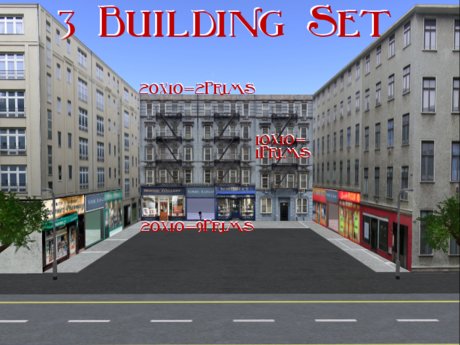 Second Life Marketplace - *SD* Buildings Set 1-3