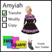 Second Life Marketplace - :.:Foursquare:.: Amyiah Purple(Non-Toddler)