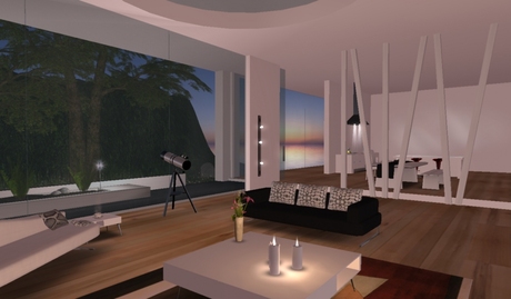 Second Life Marketplace - Designr Prims The Lake House, Home, Prefab, Loft
