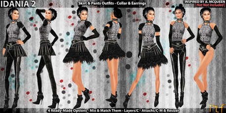 Second Life Marketplace - TTF - IDANIA - SET 2
