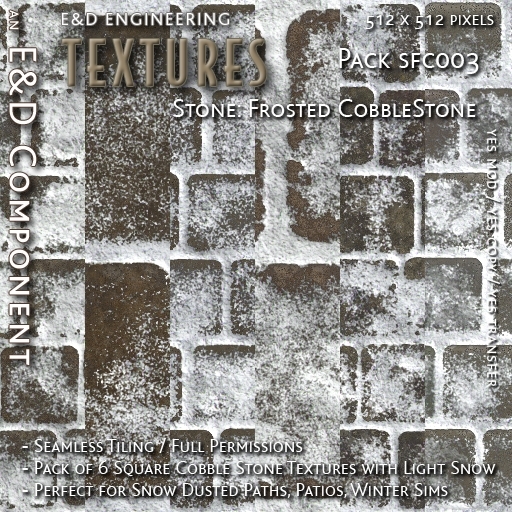 Second Life Marketplace - [SFC003] 6 512px Winter Snow Covered Square ...