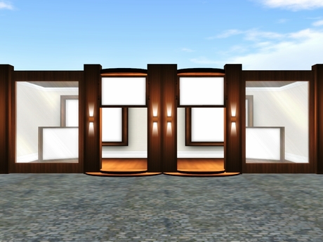 Second Life Marketplace - MaxDesigns Prefab Class Wood Store 10x10m ...