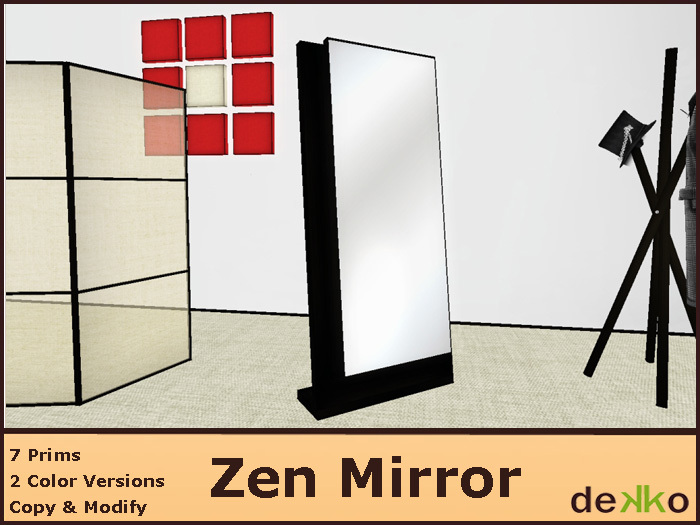 Second Life Marketplace - dekko - Zen Mirror