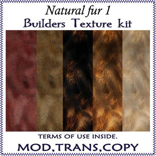 Second Life Marketplace - NATURAL FUR SEAMLESS- texture pack for ...