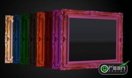 Second Life Marketplace - GD Slide Show Picture Frame [Tintable Multi ...