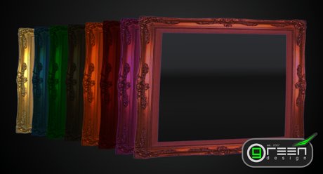 Second Life Marketplace - GD Slide Show Picture Frame [Tintable Multi ...