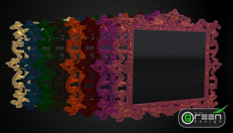 Second Life Marketplace - GD Slide Show Picture Frame [Tintable Multi ...