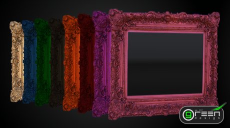 Second Life Marketplace - GD Slide Show Picture Frame [Tintable Multi ...