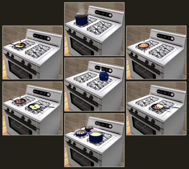 Second Life Marketplace - Real Oven Range, Fully Functional