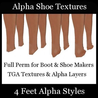 Second Life Marketplace - Alpha Layers for Boots & Shoes 2011 - BOM ...
