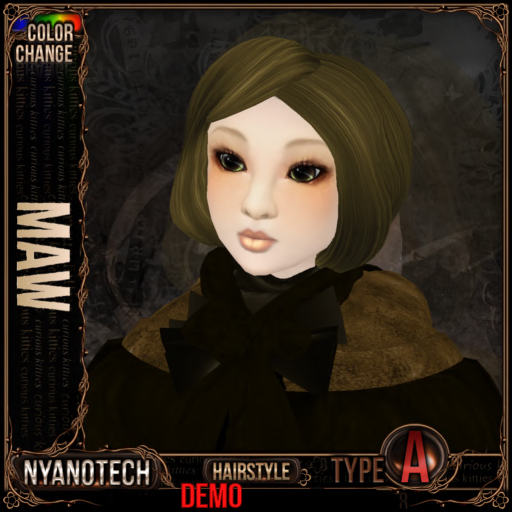 Second Life Marketplace - =^.^= Curious Kitties - Color Change Hair ...