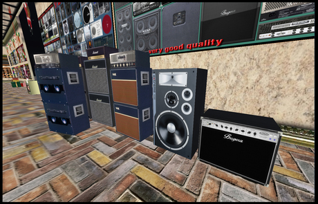 Second Life Marketplace - 52 AMPLIFIER & SPEAKER TEXTURES. / AMPLIFIER ...