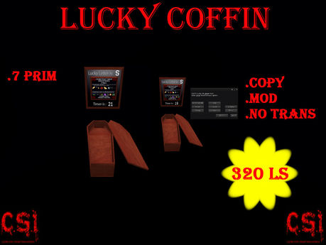 Second Life Marketplace - Lucky Coffin (box)