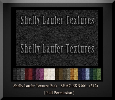 Second Life Marketplace - Shelly Laufer Texture Pack - SHAG EKR 001 - (512)
