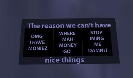 Second Life Marketplace - Can't have nice things HUD PROMO