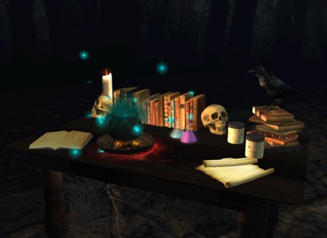 Second Life Marketplace - Dark Magic Library for Wizards, Sorcerers and ...