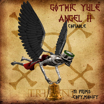 Second Life Marketplace - Gothic Yule Angel II