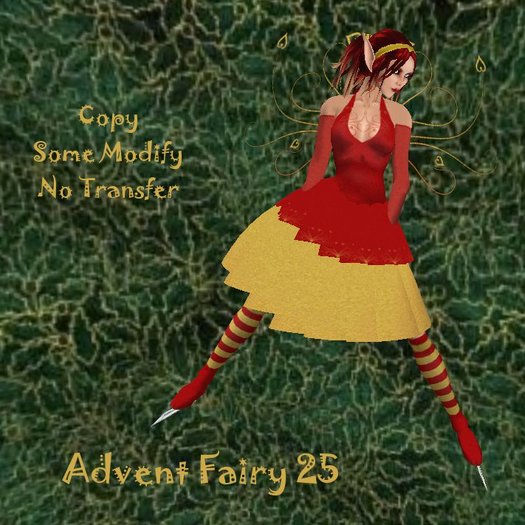 Second Life Marketplace - Advent Fairy 25 - Winter Fairy outfit