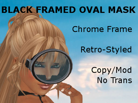 Second Life Marketplace - Oval Mask