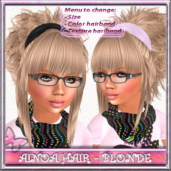 Second Life Marketplace - *MINT* Ainoa Kids Hair Fat Pack