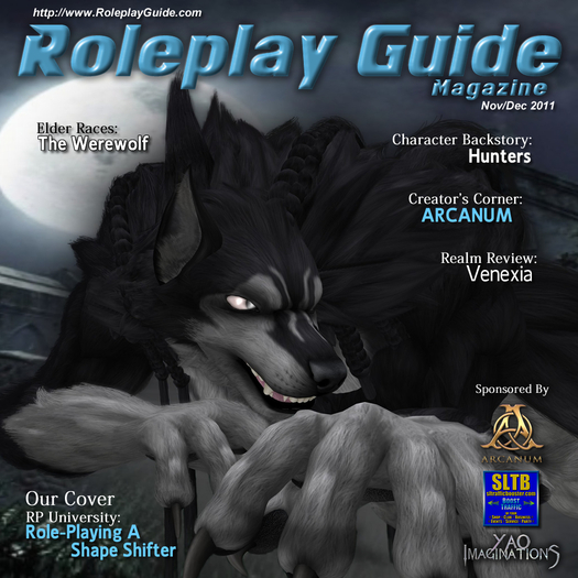Second Life Marketplace - Roleplay Guide Magazine - 2011 11/12 ...