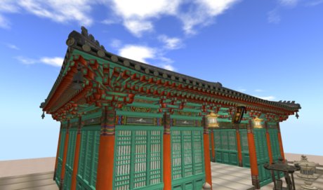 Second Life Marketplace - yongle temple kit
