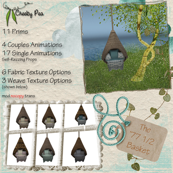 Second Life Marketplace - :CP: The '77 1/2 Basket