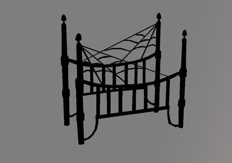 Second Life Marketplace - *RH* Spiderweb Bed max_Protected (sculpt)