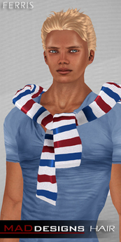 Second Life Marketplace - MADesigns Hair ~ FERRIS ~ DEMO