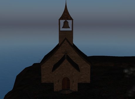 Second Life Marketplace - Gothic Chapel with Working Bell Tower