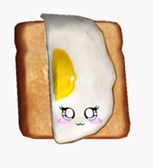 Second Life Marketplace - Nommable Toasties - Egg Toast