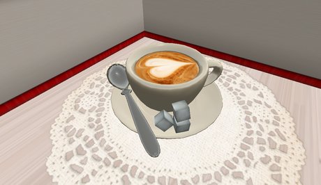 Second Life Marketplace - .:Nyoki & Nk:. Cup of coffee & sugar
