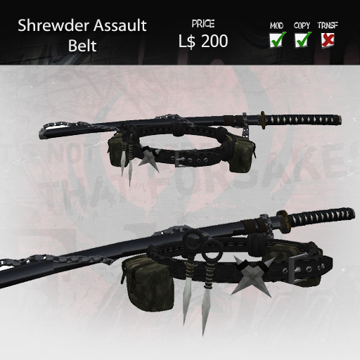 Second Life Marketplace - =Void= Shrewder Assault Belt