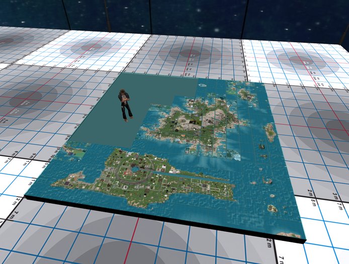 Second Life Marketplace - sculpted map of blake seas