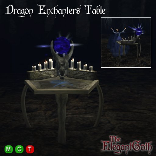 Second Life Marketplace - Dragon Enchanters Table : Magic or Witchcraft ...