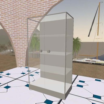 Second Life Marketplace - Display case silver